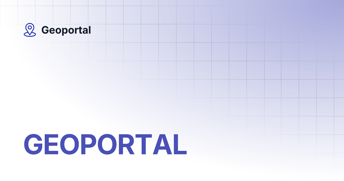 GEOPORTAL | Geoportal